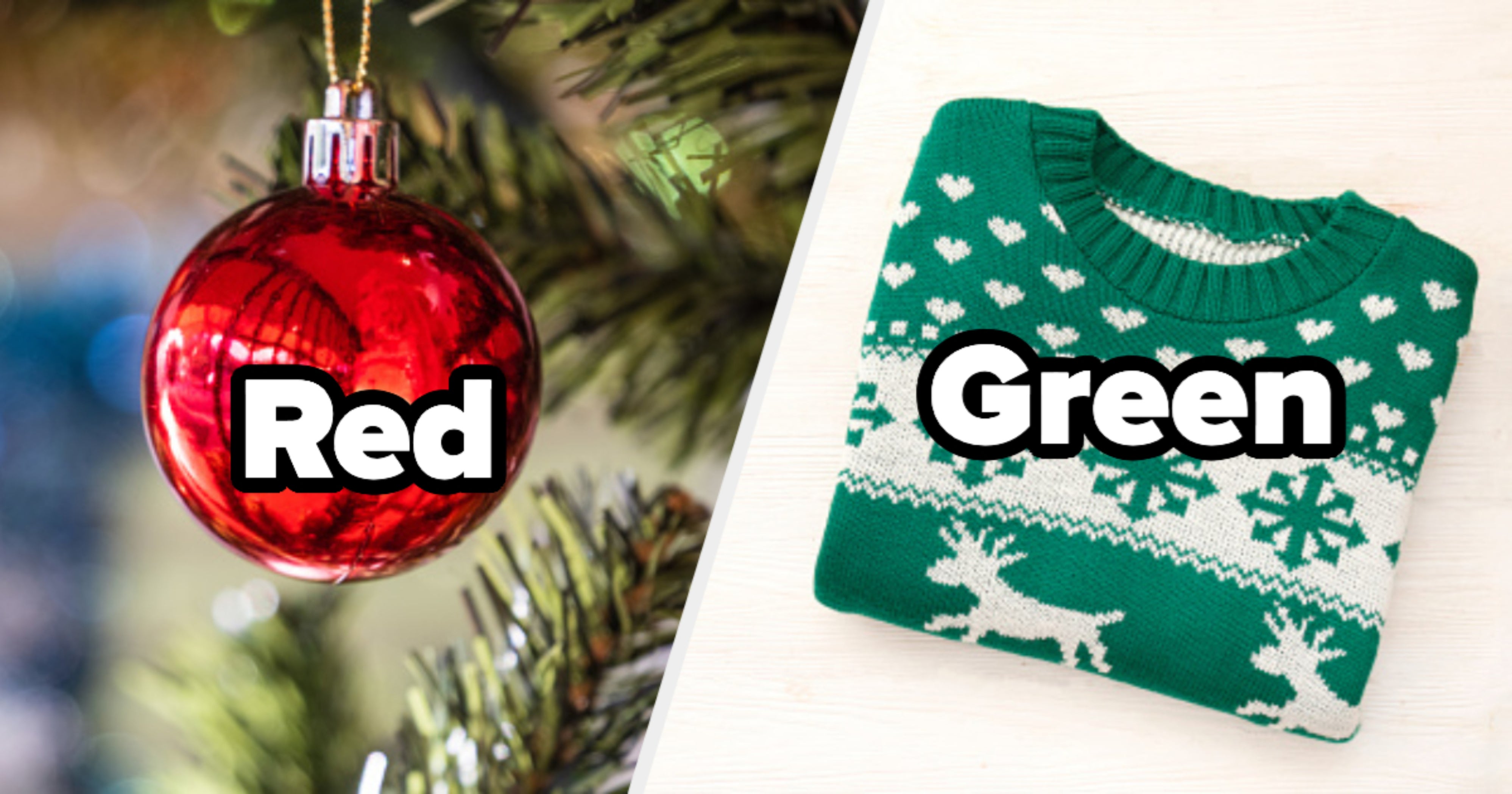 Christmas Quiz: What Classic Holiday Color Are You?
