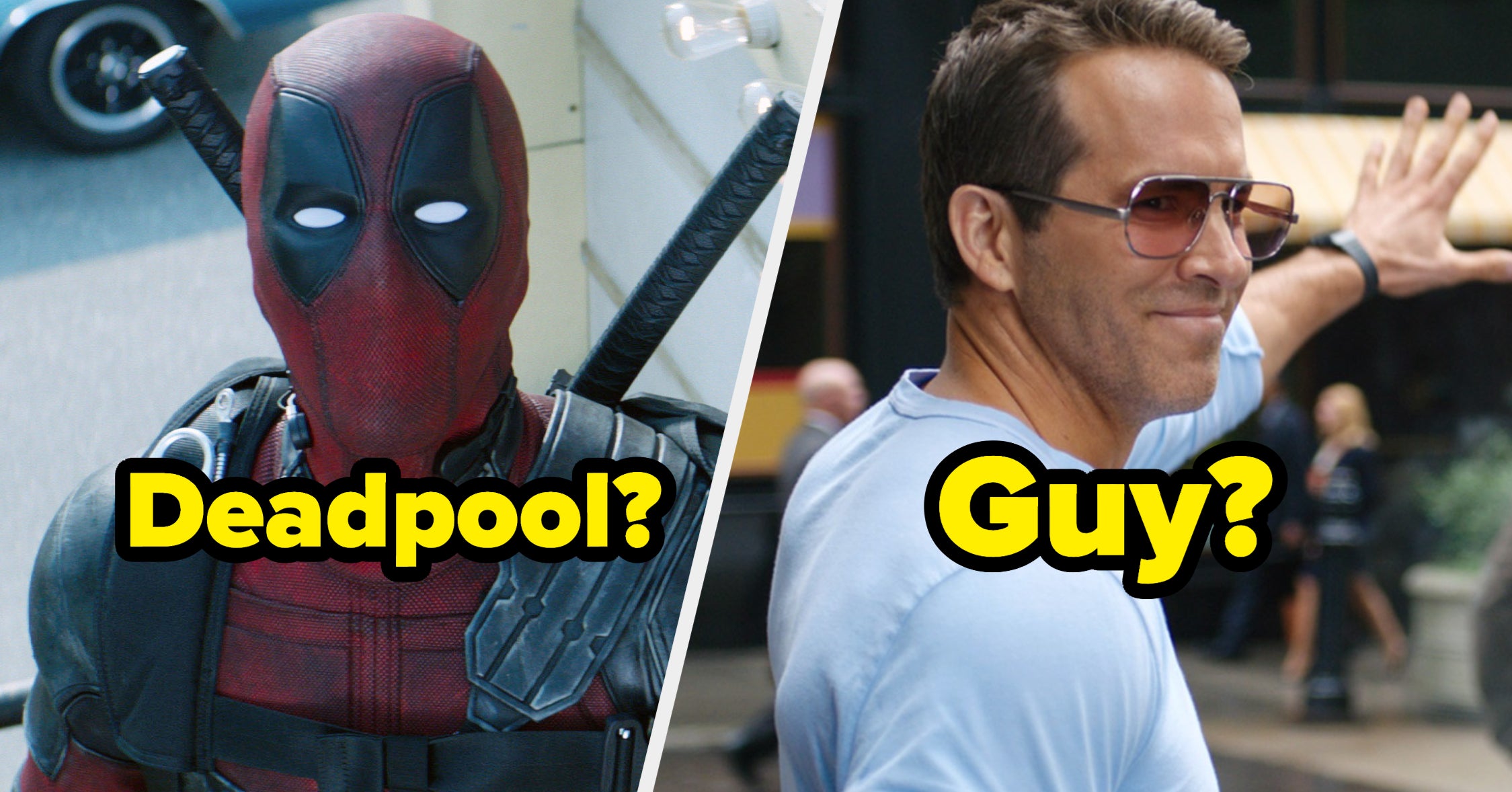 Answer These Questions To Get A Ryan Reynolds Character