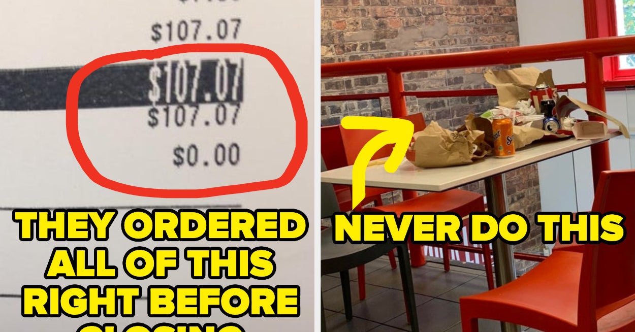 16 Most Entitled Fast-Food Restaurant Customers