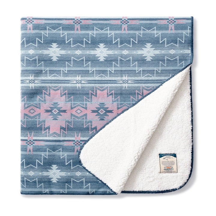 13 Best Sherpa Blankets For Keeping Cozy All Year Long