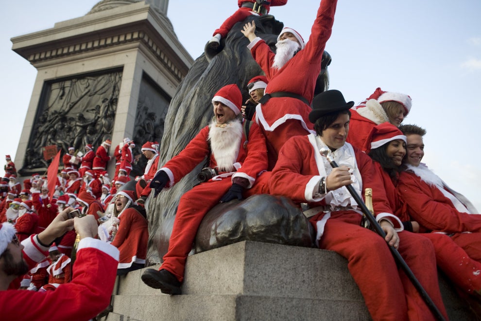 In Photos, An Ode To The Hot Mess That Is SantaCon