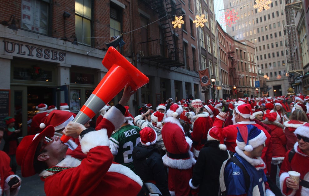 In Photos, An Ode To The Hot Mess That Is SantaCon