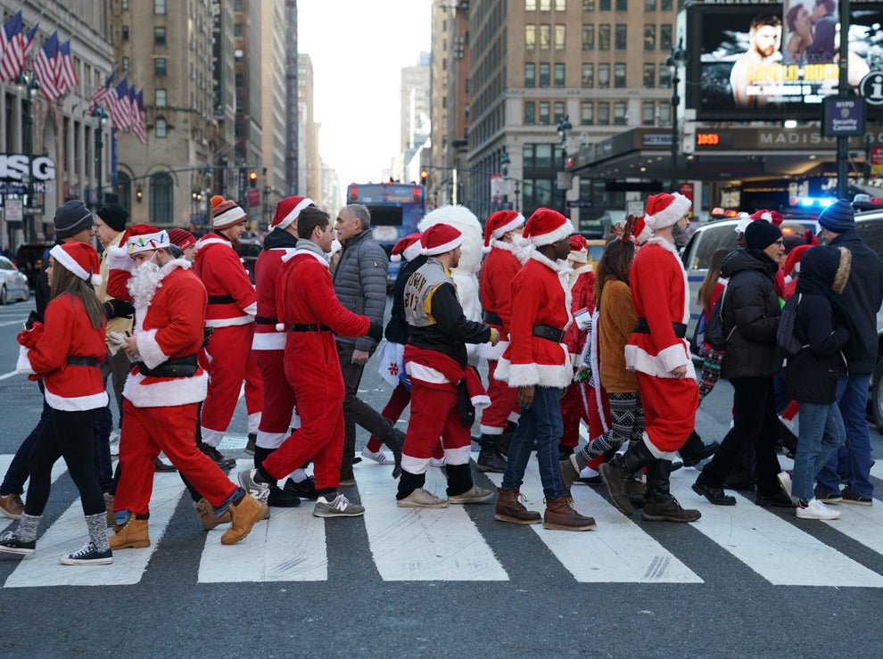 In Photos, An Ode To The Hot Mess That Is SantaCon
