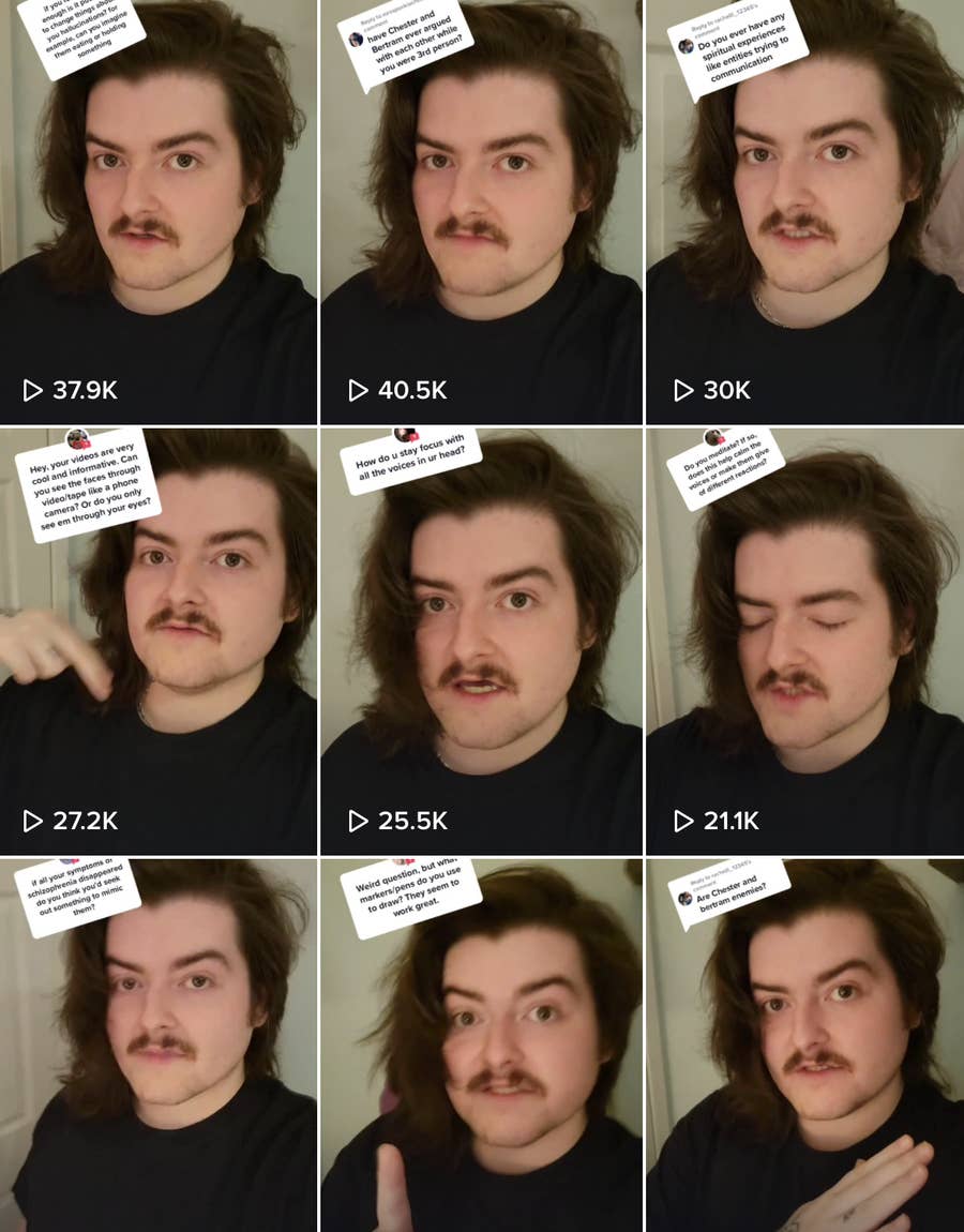 schizophrenia visual hallucinations simulation