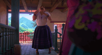 This Woman Looks Just Like Luisa In Encanto