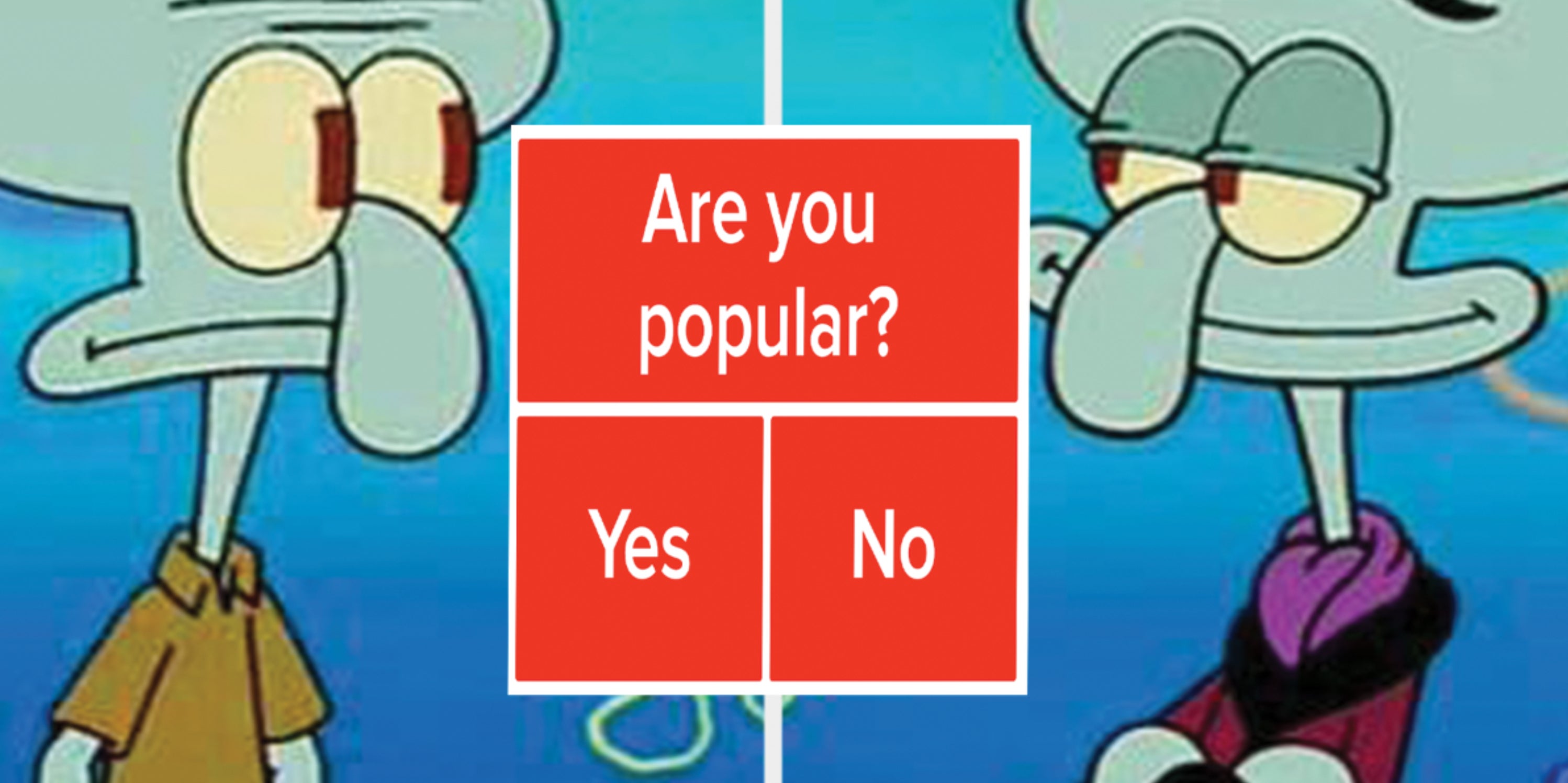 Squidward No Meme