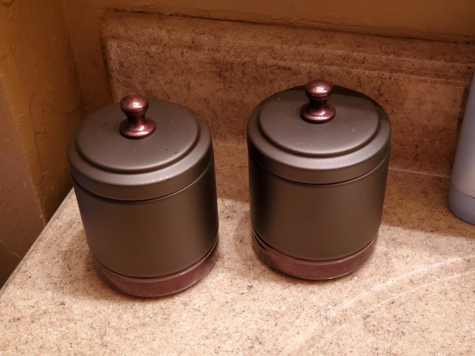 Mirro Copper color canisters pair Jars & Containers Kitchen Storage ...
