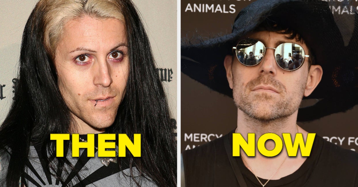 Your Favorite Emo Dudes From The 2000s Then Vs Now