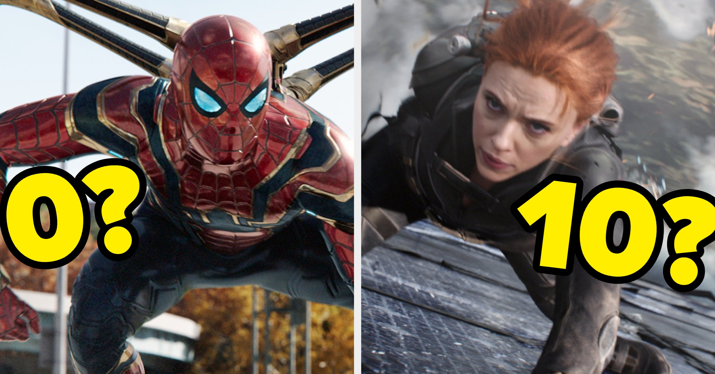 Marvel Quiz Poll: Rate These Movies From 1-10