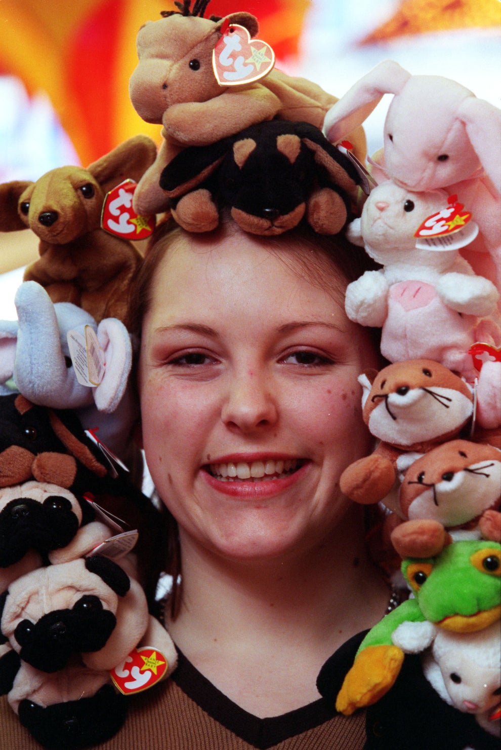 33 Pictures Showing The Beanie Baby Craze