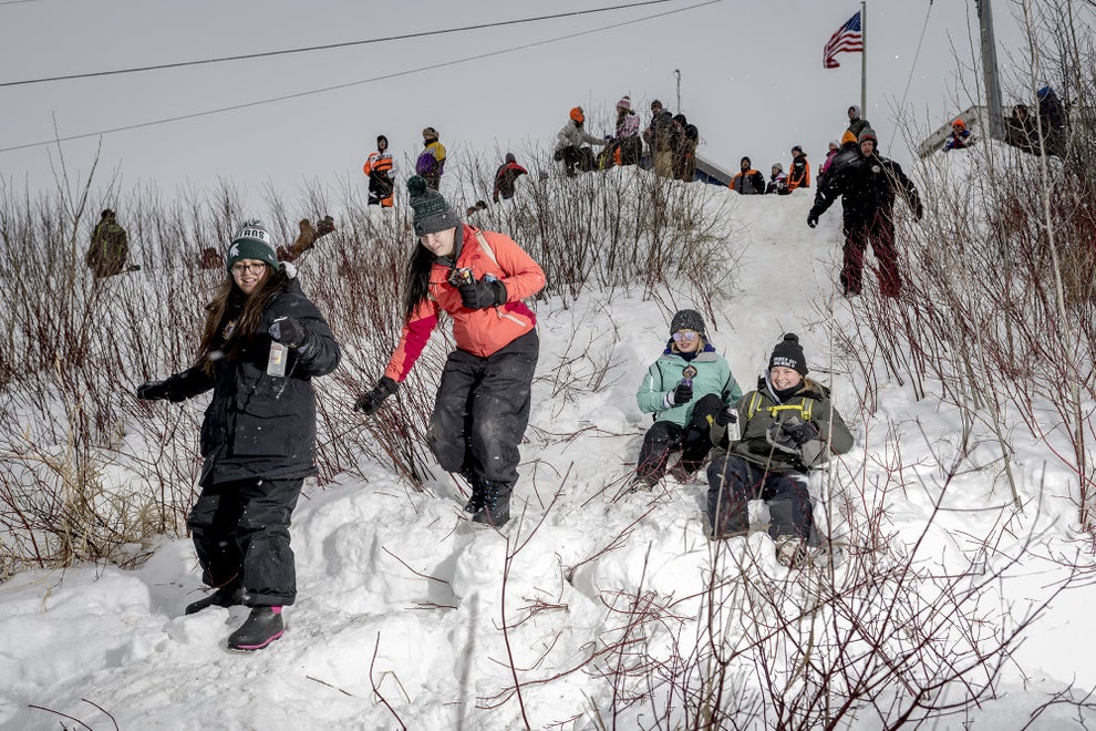 This Snowmobile Race In Michigan Will Warm Your Heart