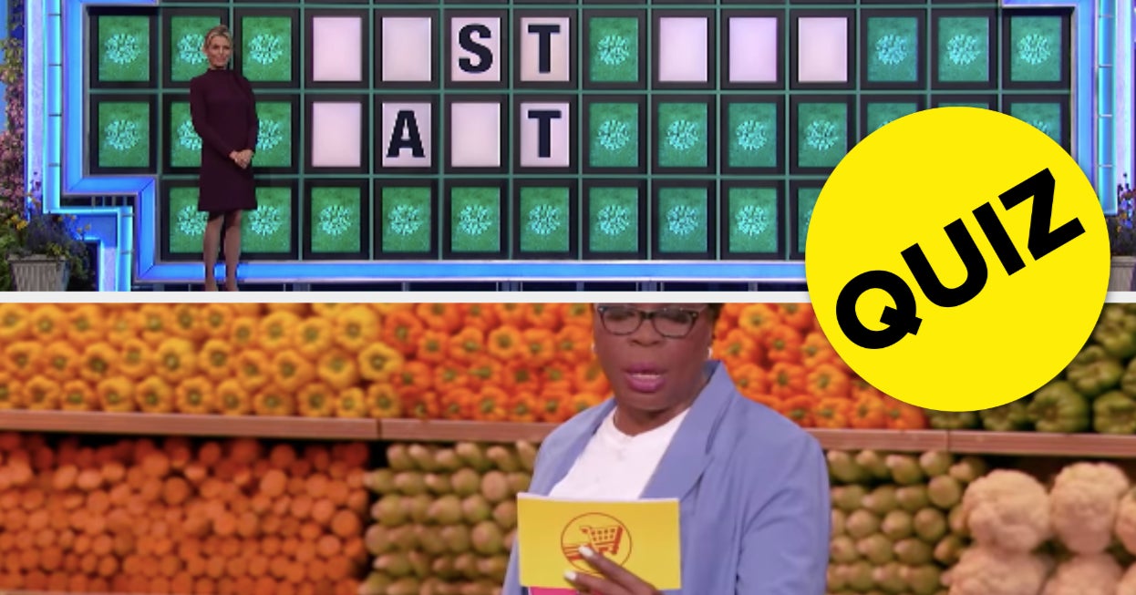 Answer One Question From Each Of These Game Shows