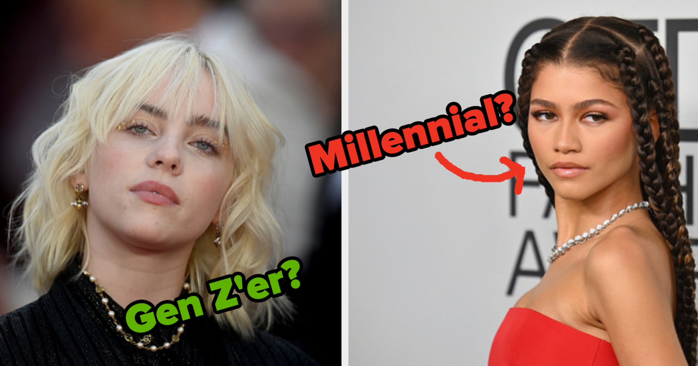 Celebrity Quiz: Are They A Millennial, Gen Z, Or Gen X?