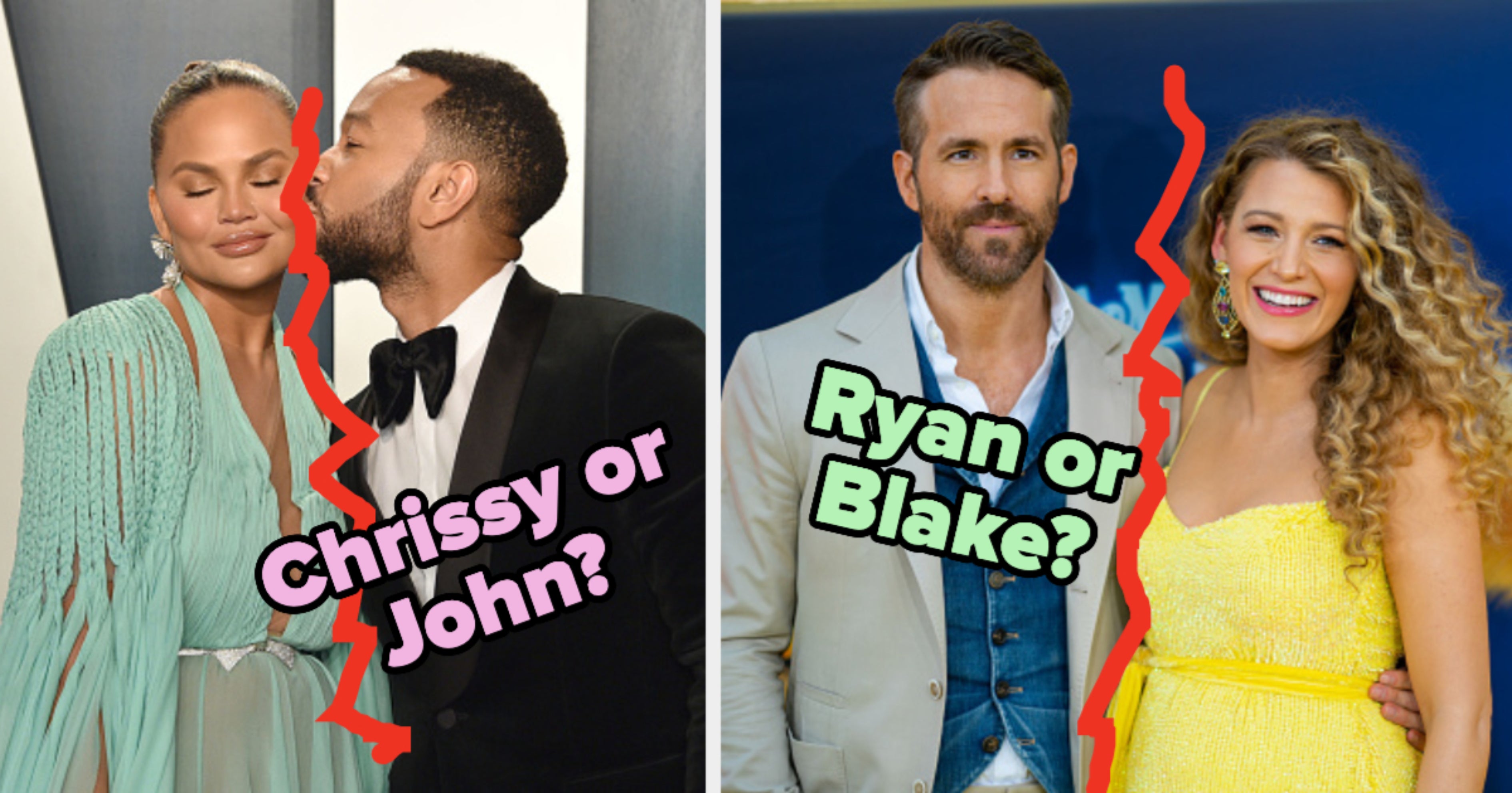 Celebrity Quiz: Which Celeb In The Couple Do You Prefer