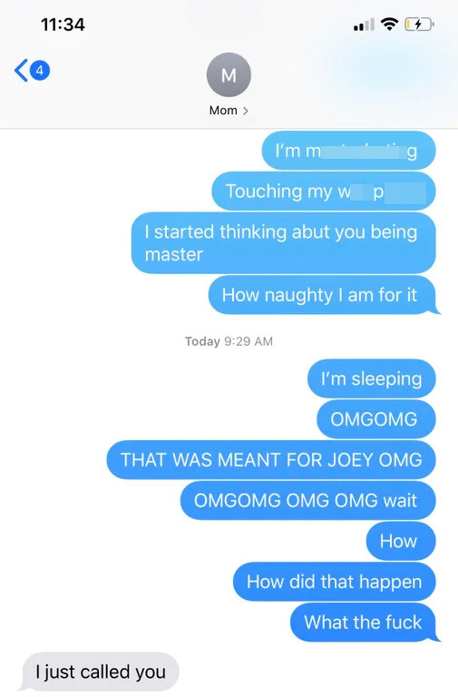 Accidental Text Screenshots That Are Embarrassing