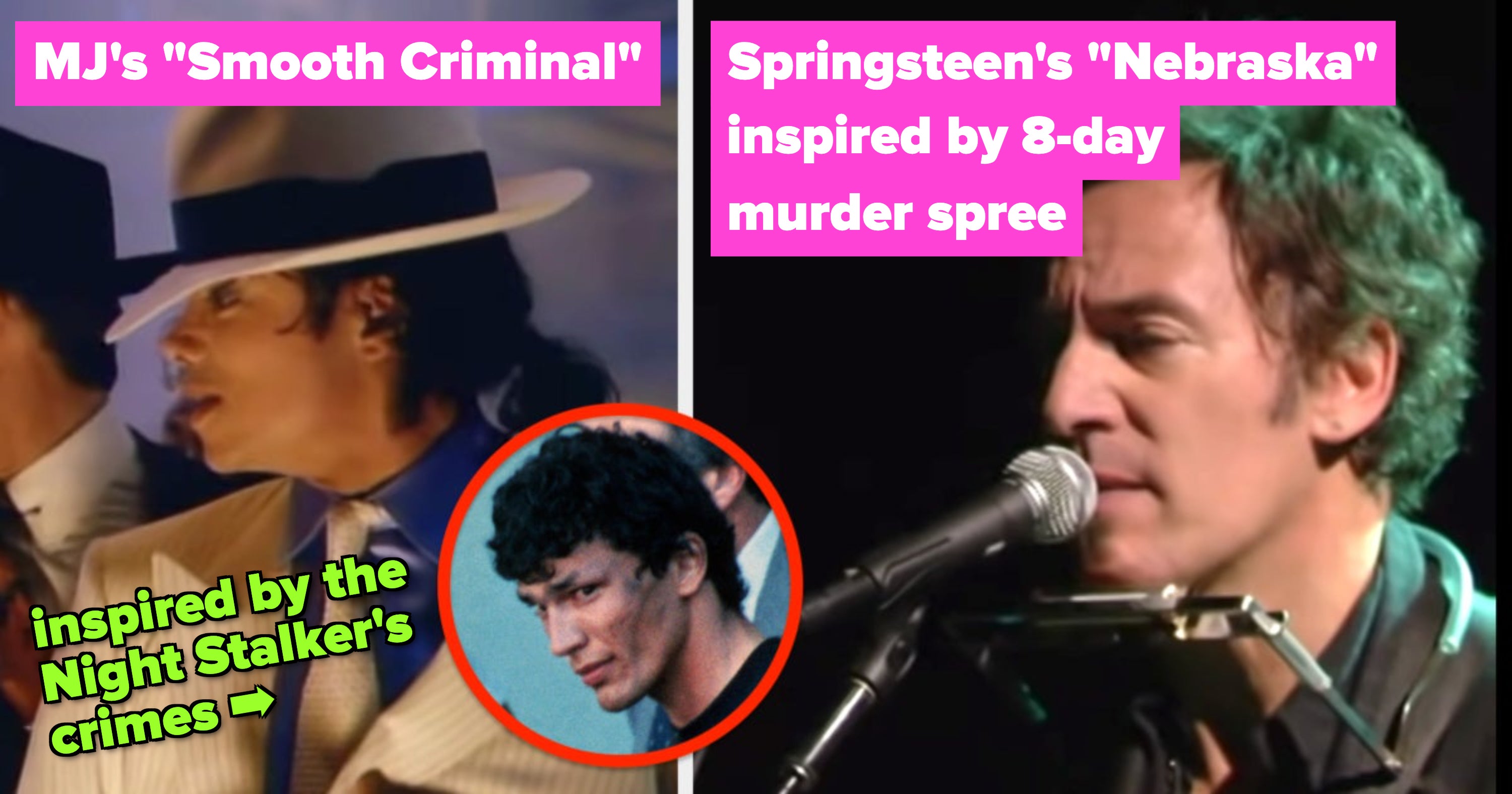 15 Popular Songs Based On True Crime Events