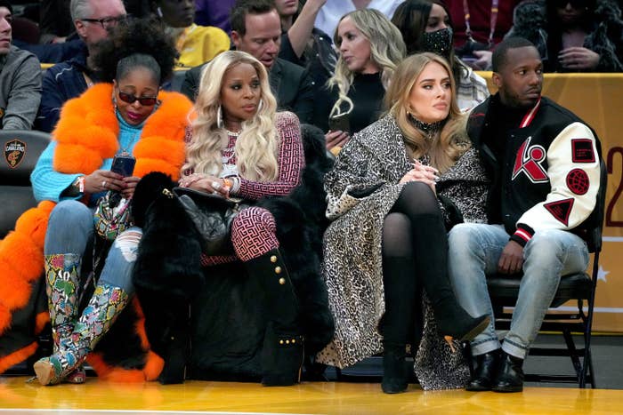 Adele At A Basketball Game Sparks Hilarious New Meme