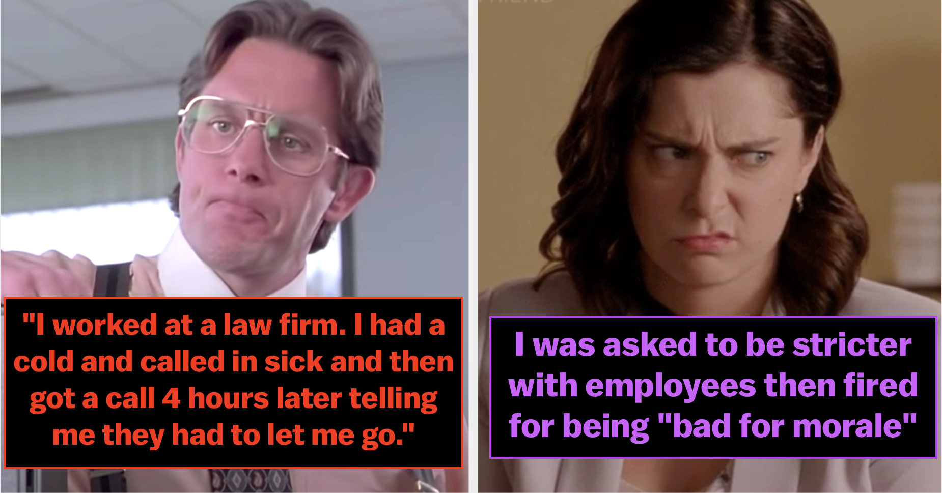 34 Awful Ways People Were Actually Fired