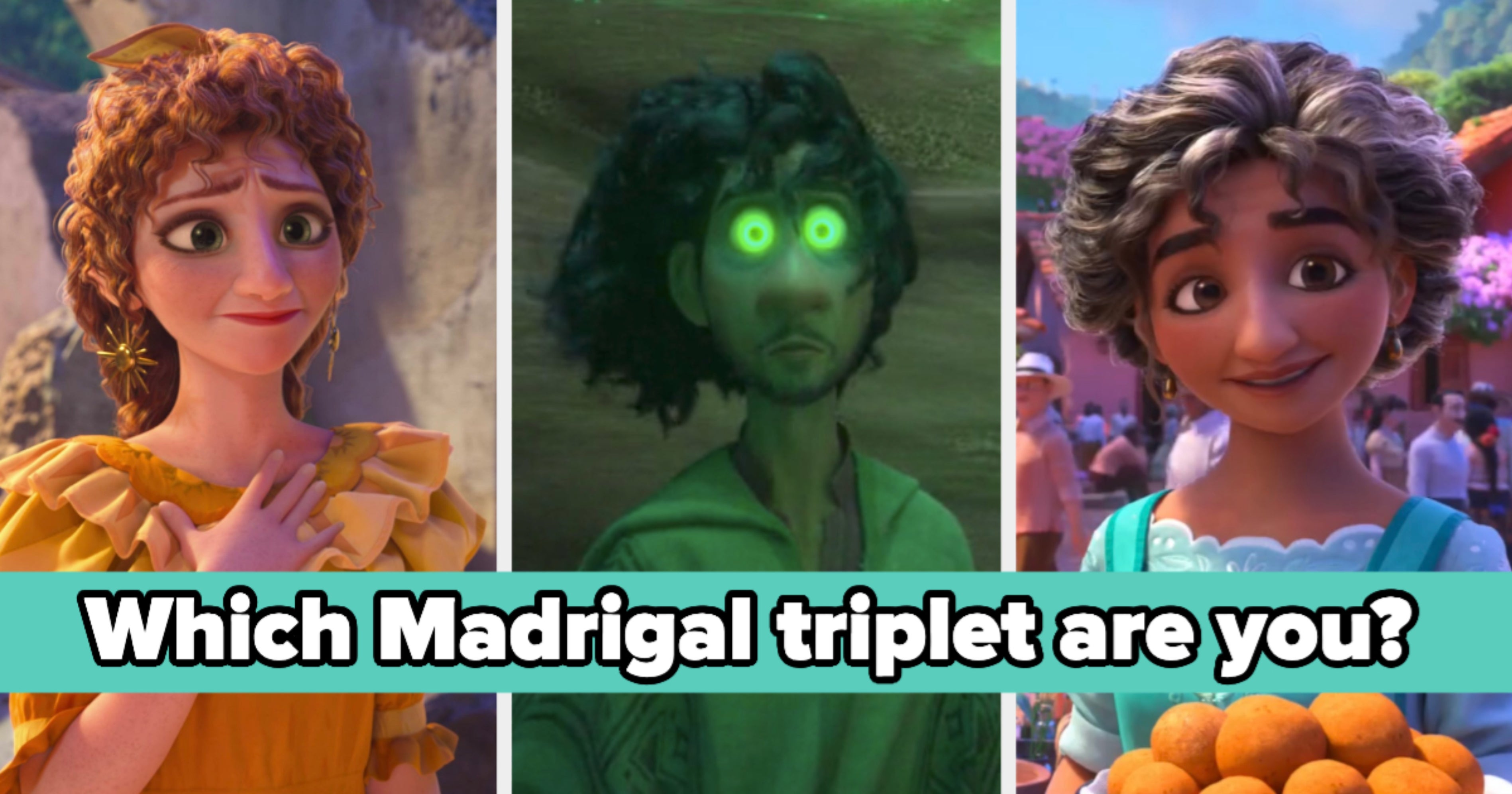 Encanto Quiz: Which Madrigal Triplet Are You?