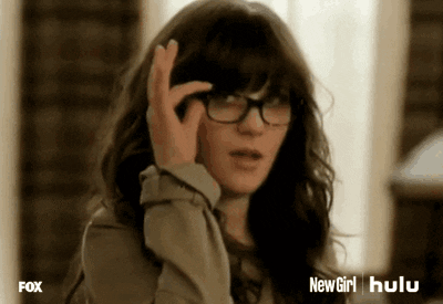 Jake Johnson And Zooey Deschanel Gif