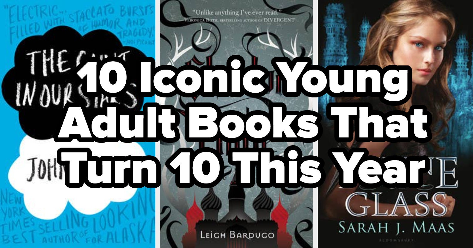 Young Adult Books Turning 10 This Year