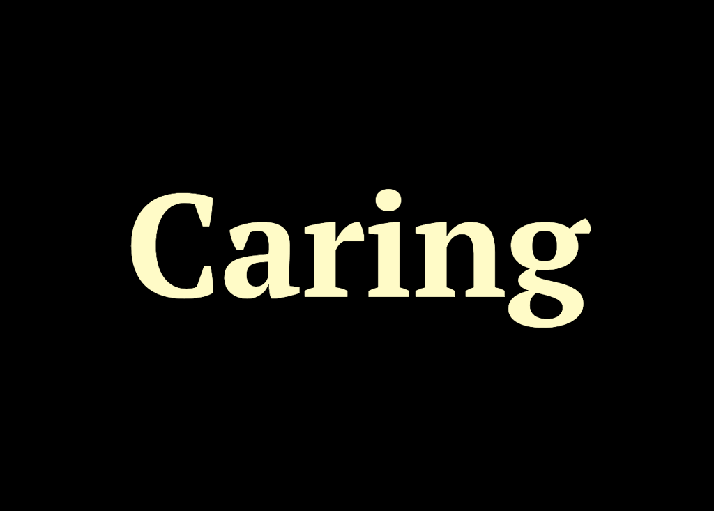 The Word Caring
