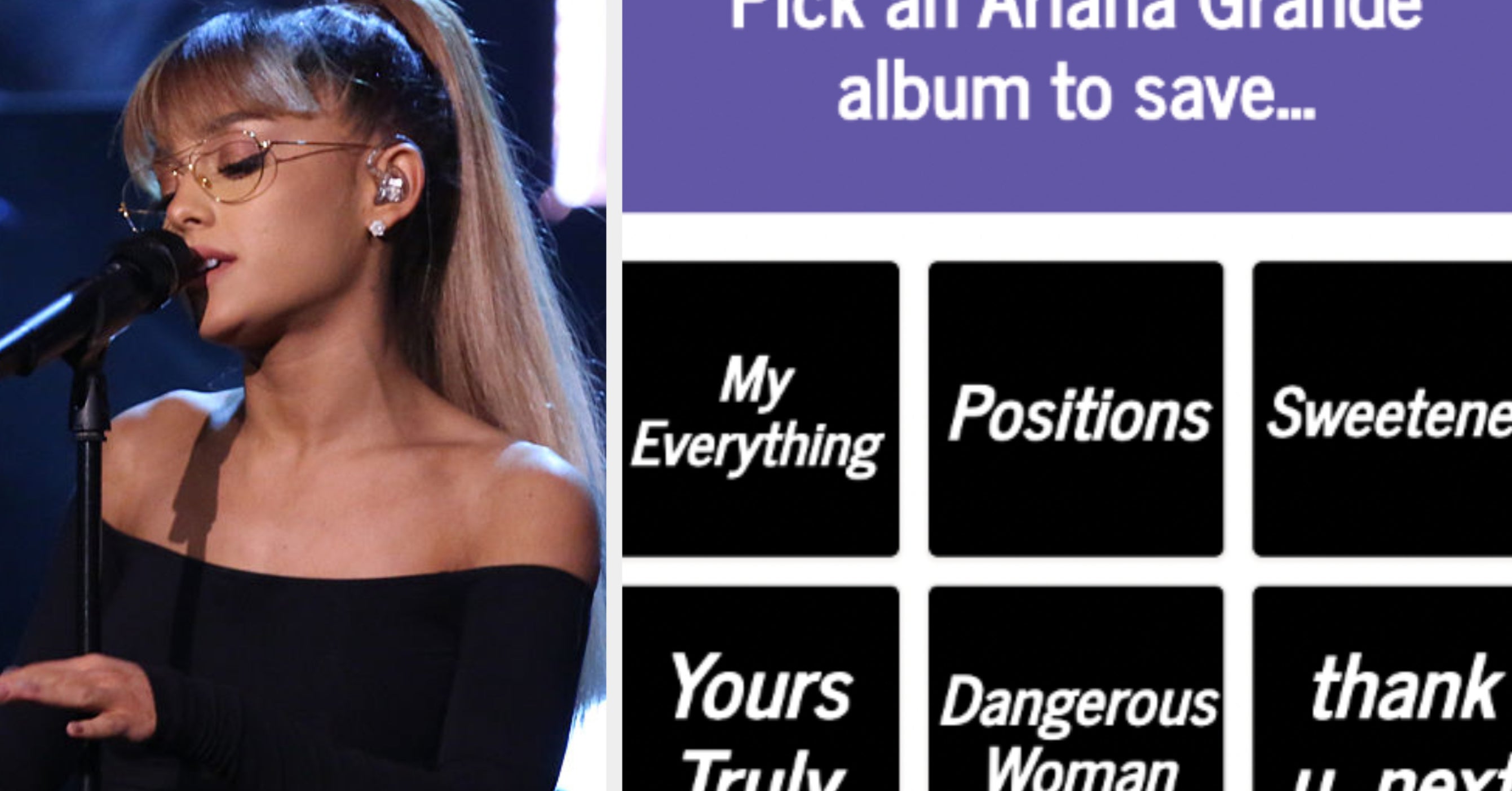 Pick One Album To Save From Each Musician Poll Quiz