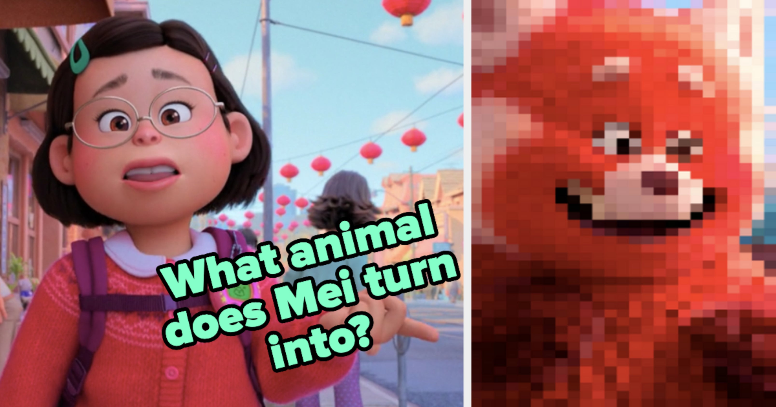 Turning Red Disney Trivia Quiz