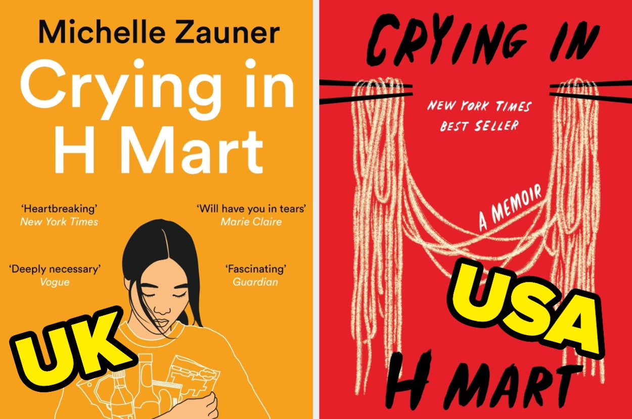 Which Is Better? Pick Between The UK Cover And US Cover For These Books