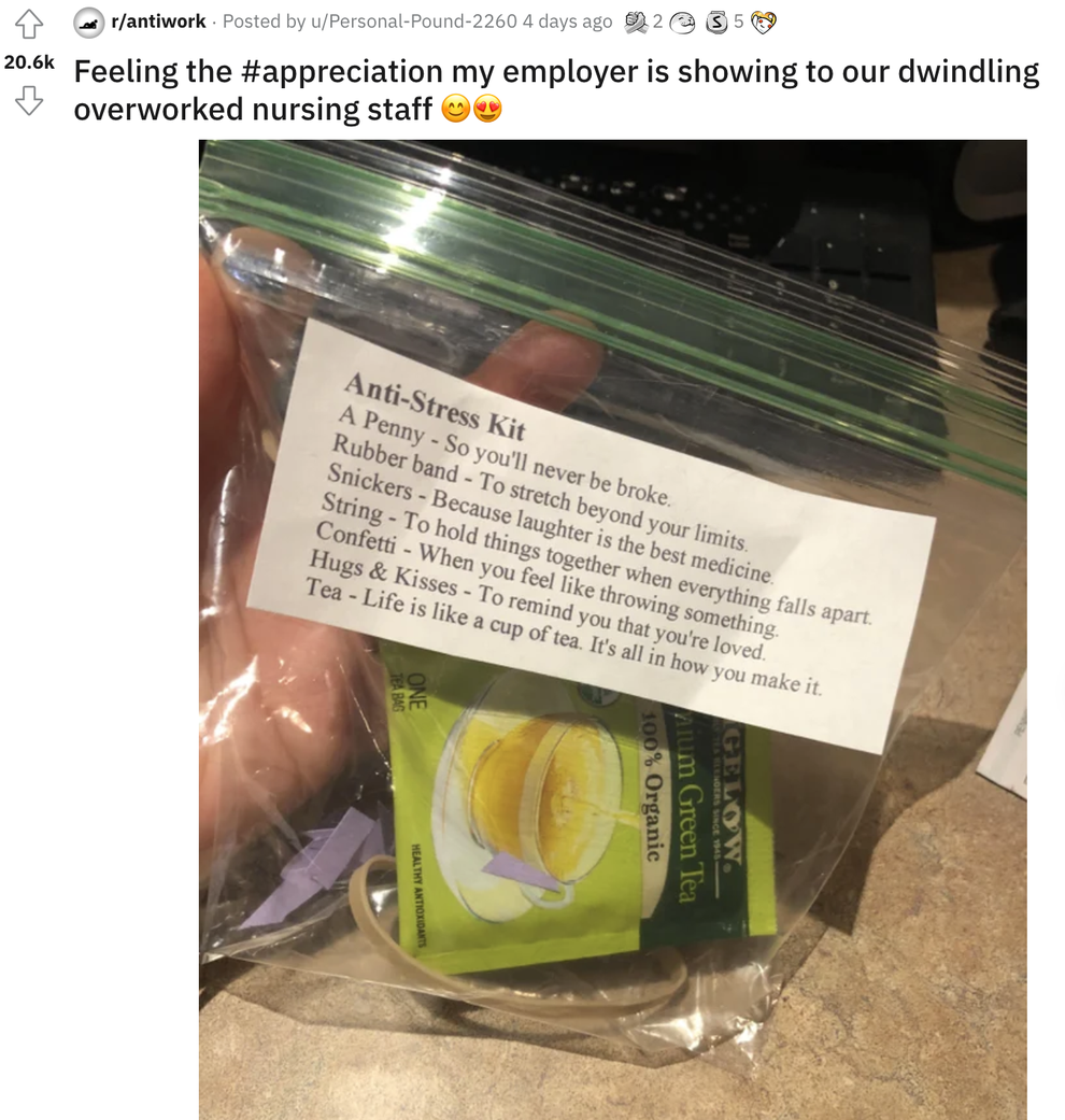 Worst Employee Appreciation Gifts — Reddit