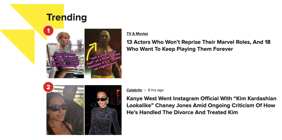 Welcome To The New BuzzFeed Homepage!