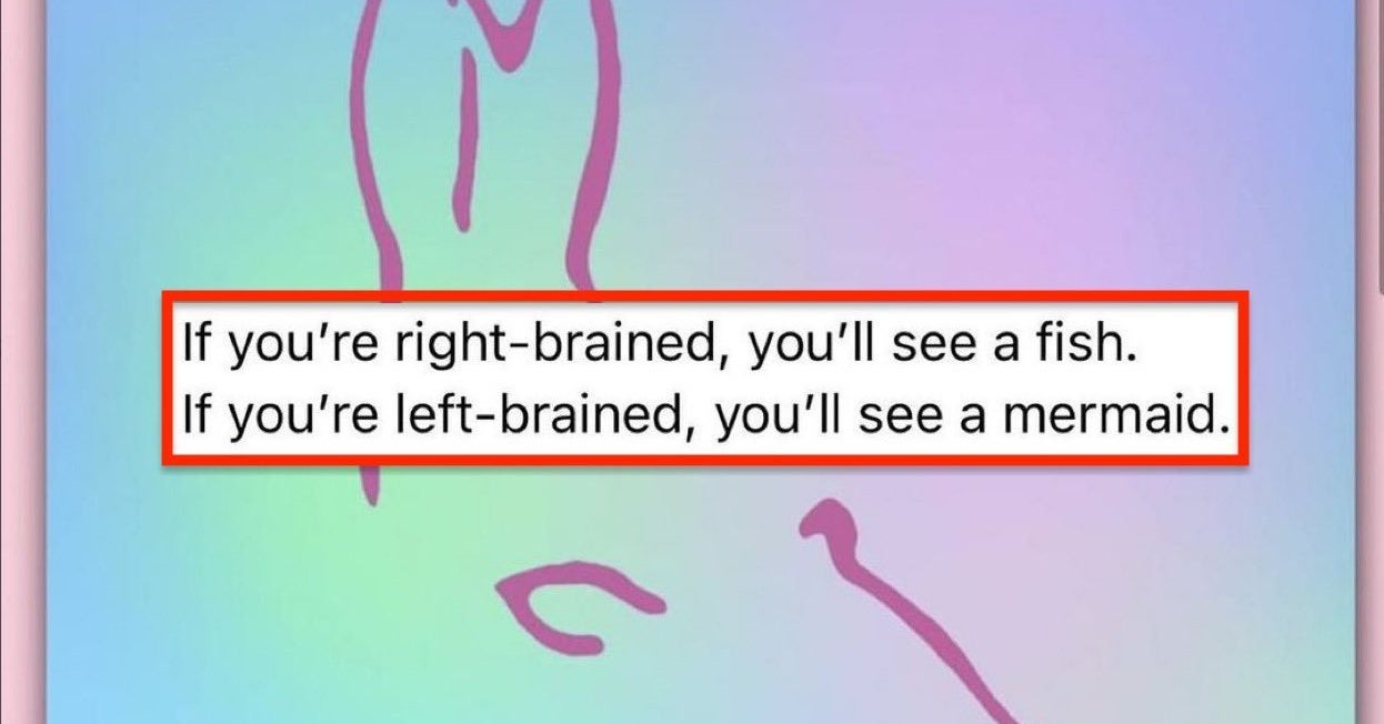 This Fish/Mermaid Optical Illusion Is Dividing The Internet