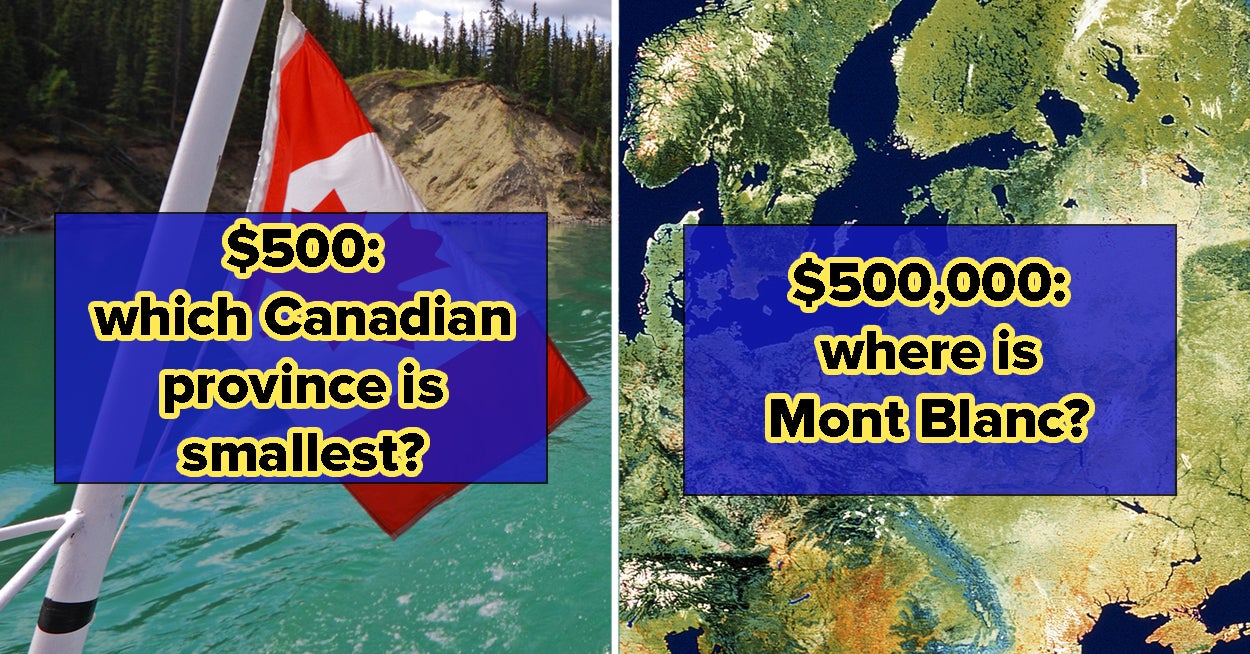 Geography Who Wants To Be A Millionaire