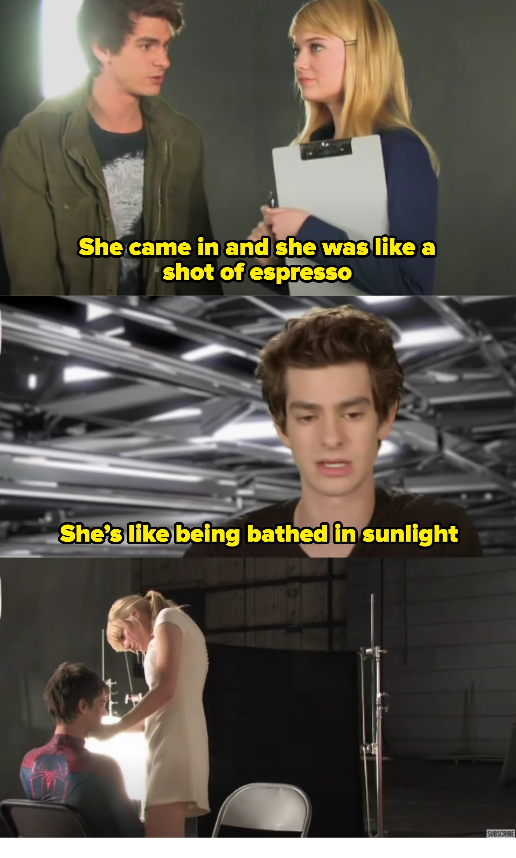 Andrew Garfield Cutest Moments