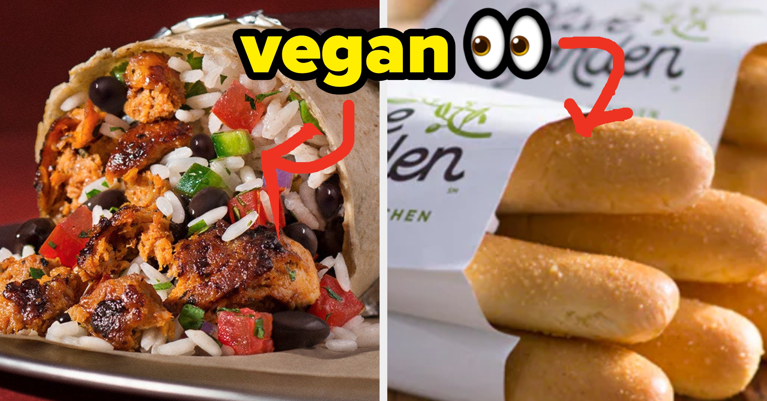 Vegan Fast-Food Menu Recommendations