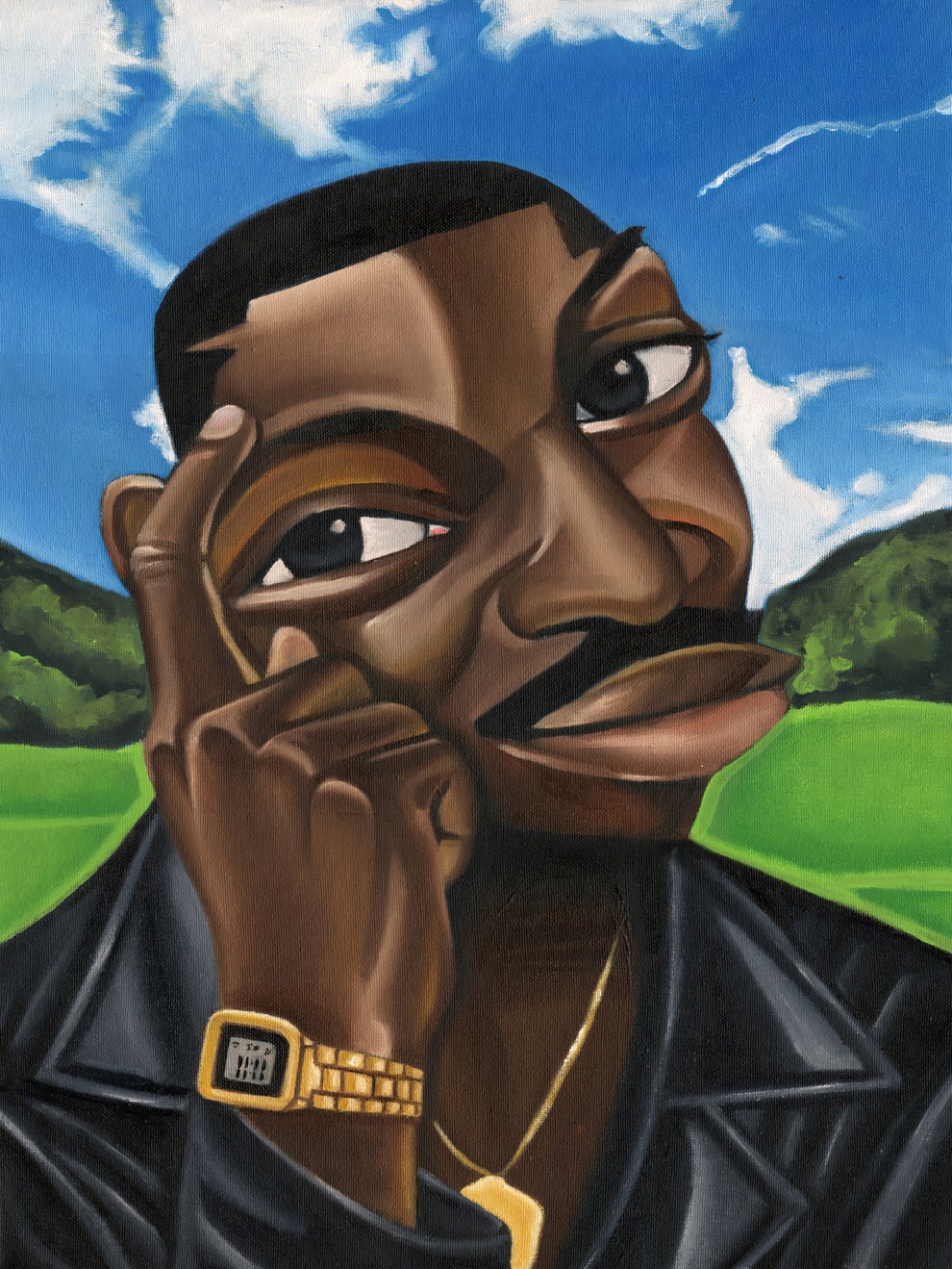 Alim Smith Turns Iconic Black Memes Into Oil Paintings