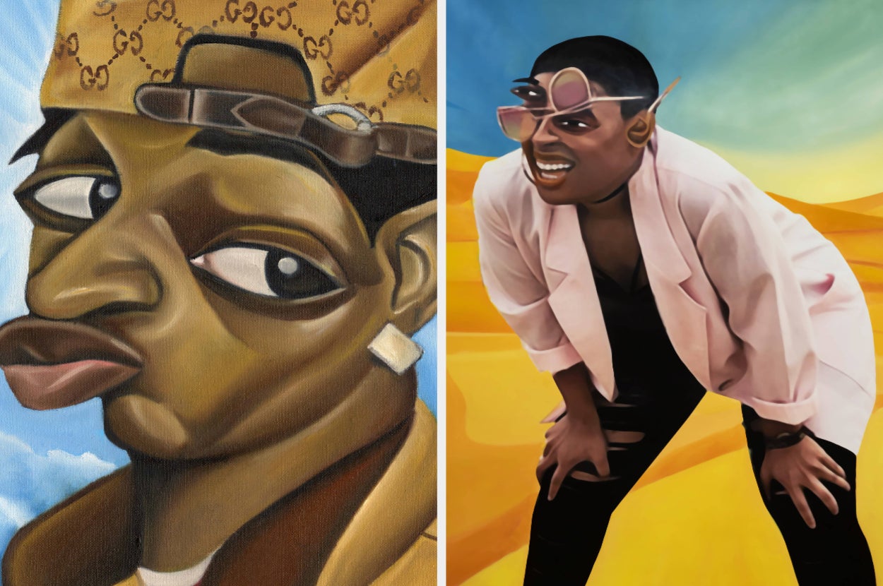 Alim Smith Turns Iconic Black Memes Into Oil Paintings