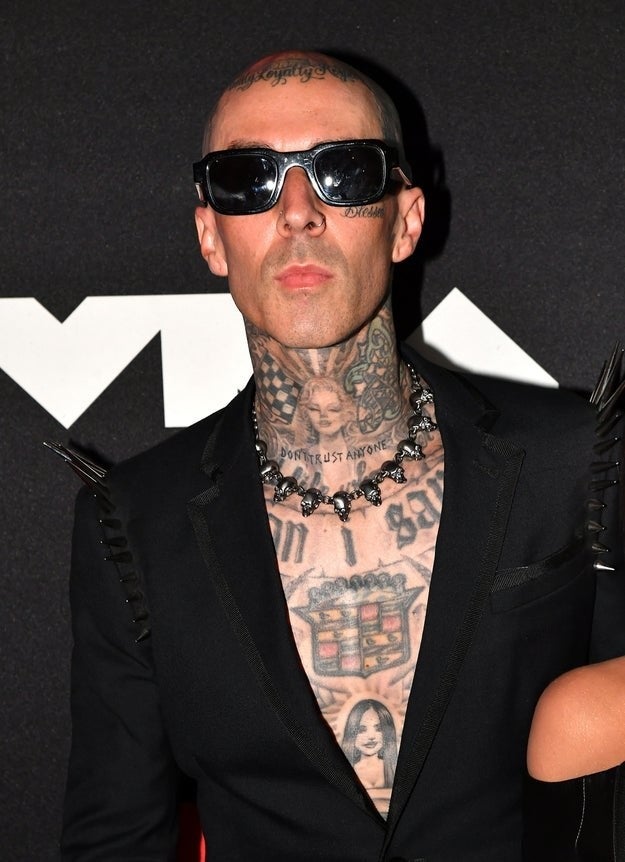 Travis Kelly Tattoos Machine Gun Kelly Reveals Album Title In Matching