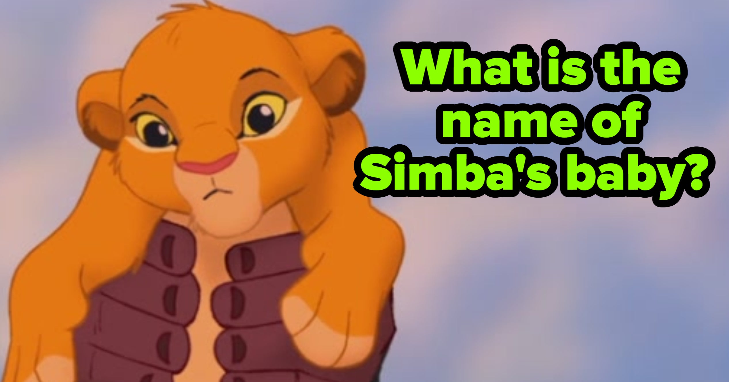 The Lion King Trivia Quiz