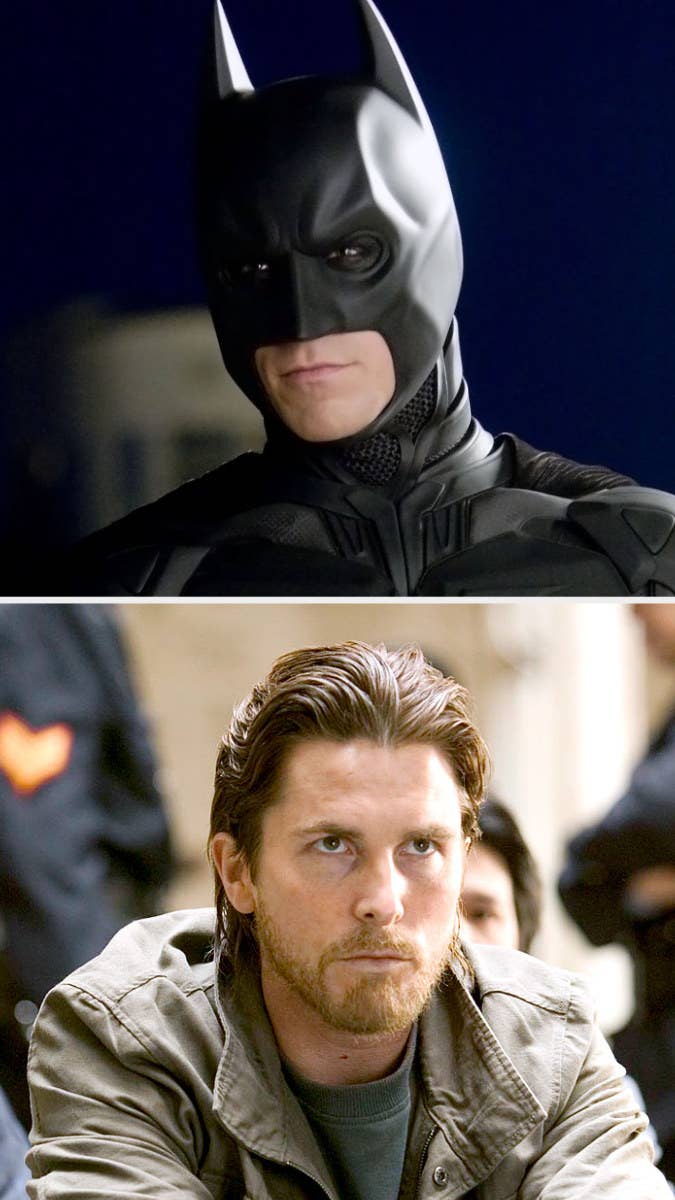 Christian Bale Batman Begins Beard
