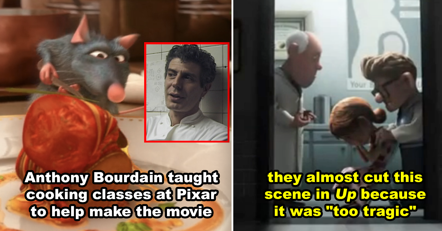 Pixar Movie Moments Behind-The-Scenes Facts