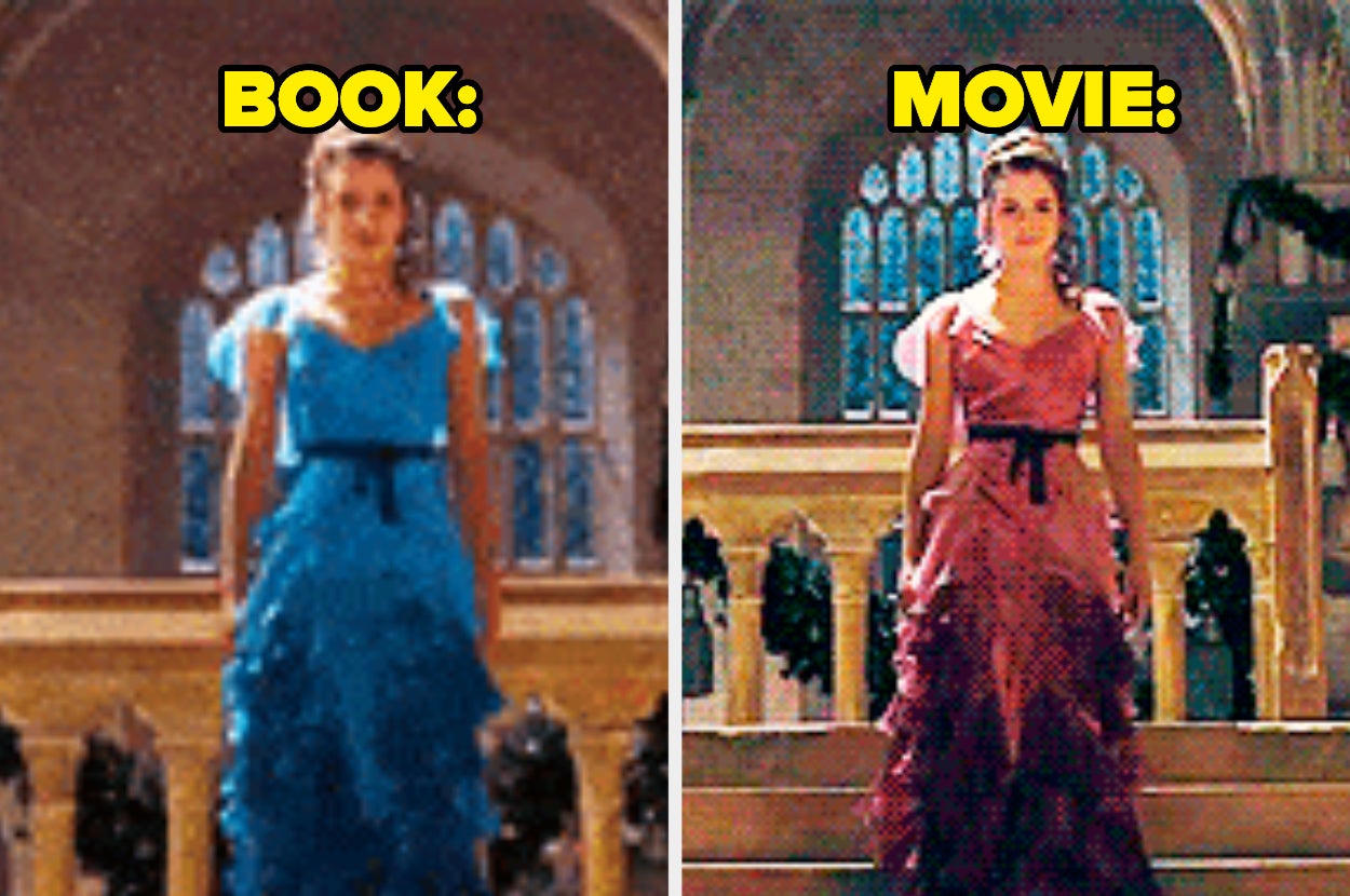 Hermione Yule Ball Dress Book