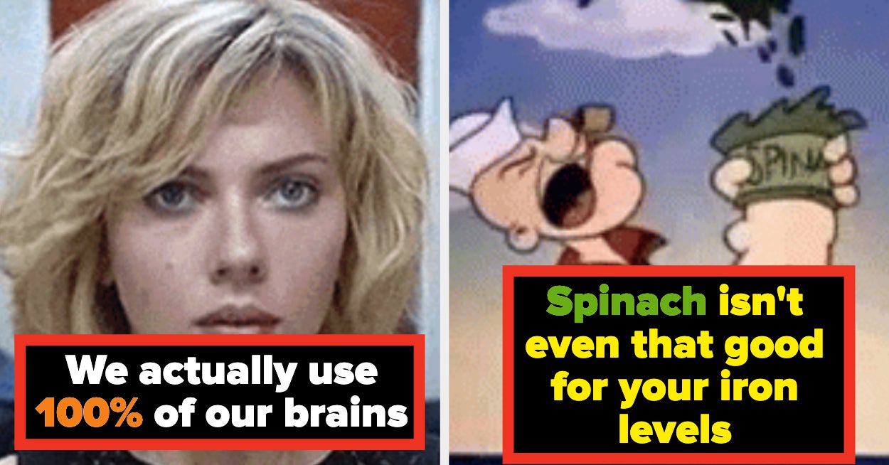 30 Health Myths That People Still Believe