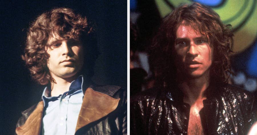 Jim Morrison Val Kilmer Comparison