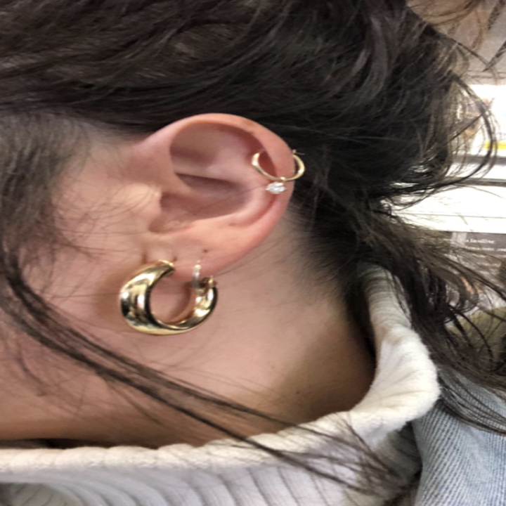 Review: These $13 Hoop Earrings From Amazon Go With Every Outfit