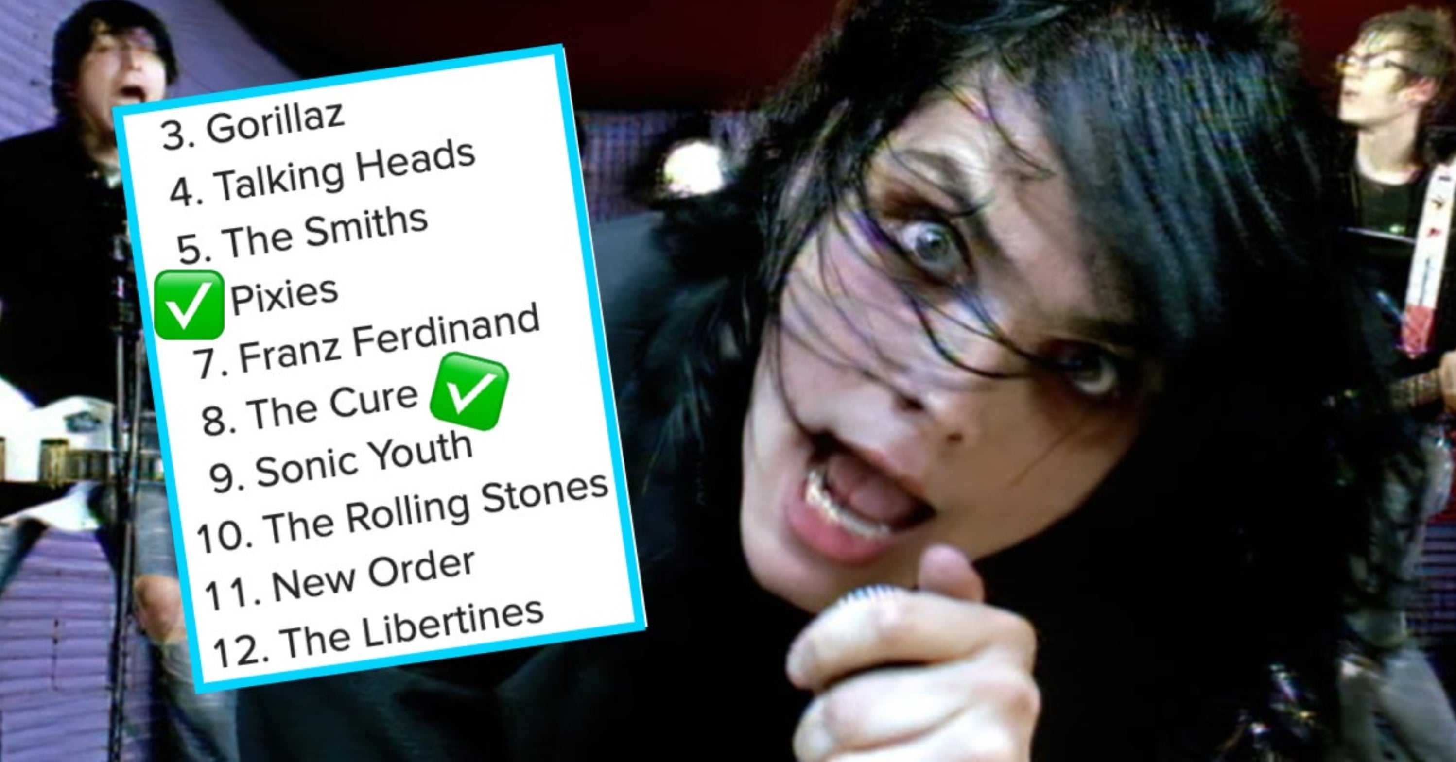 Elite Taste Musical Artists Checklist