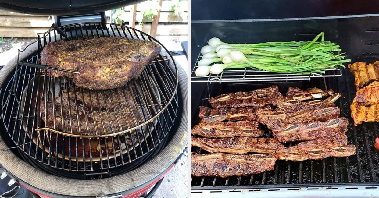 13 Best Grill Racks For A Successful Sizzling BBQ 2022