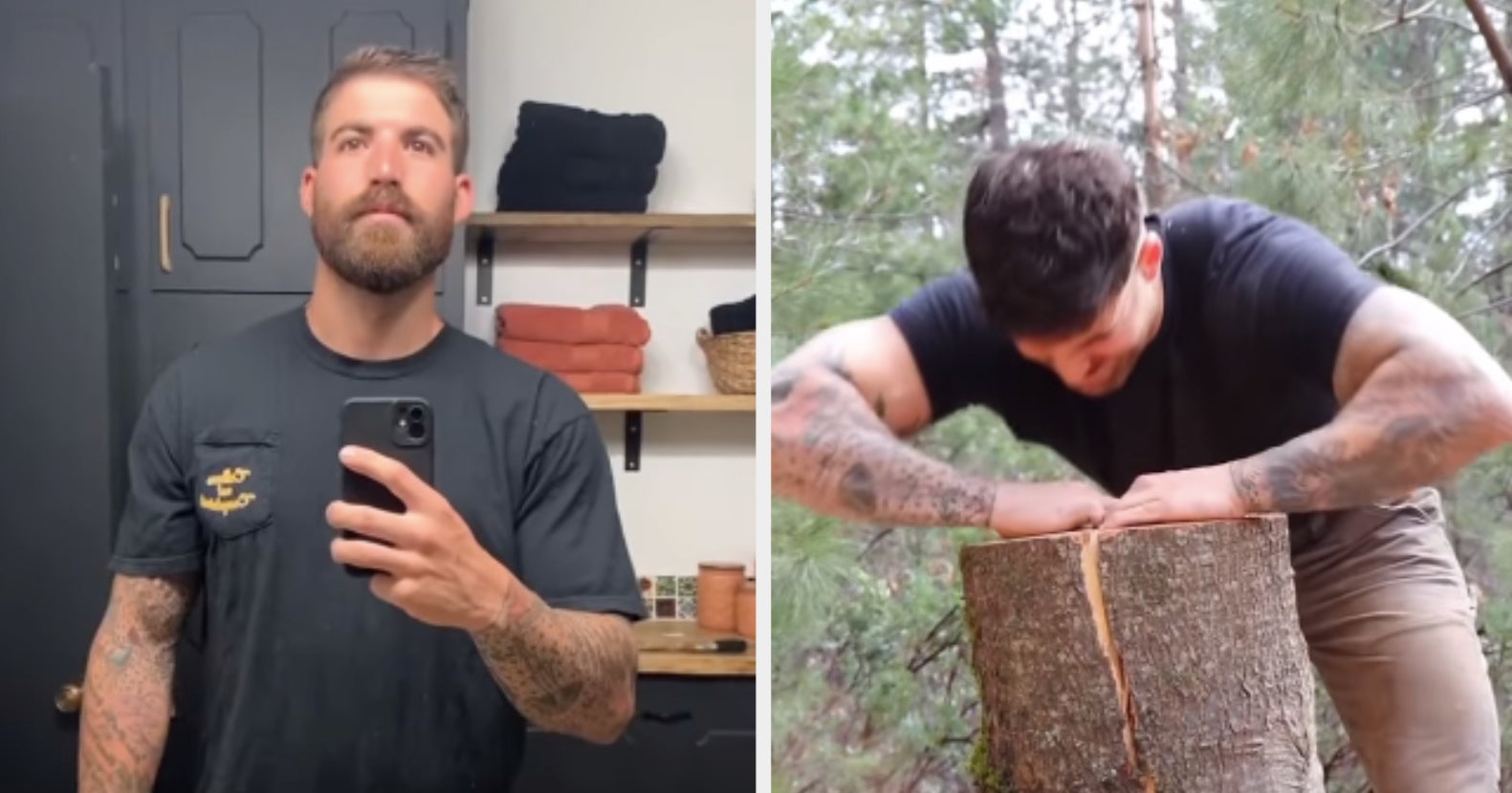 The Viral Wood Chopper Guy Is Mesmerizing