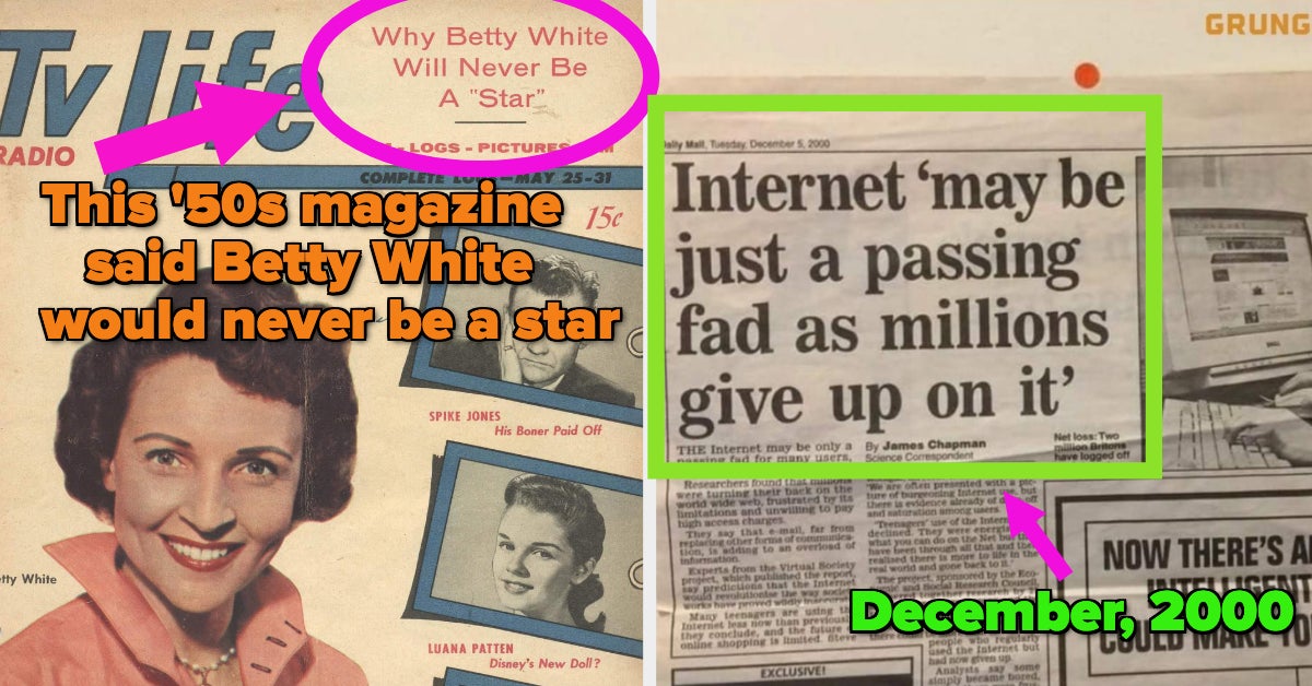 26 Newspapers Articles, Magazine Covers, And Ads That Aged Poorly