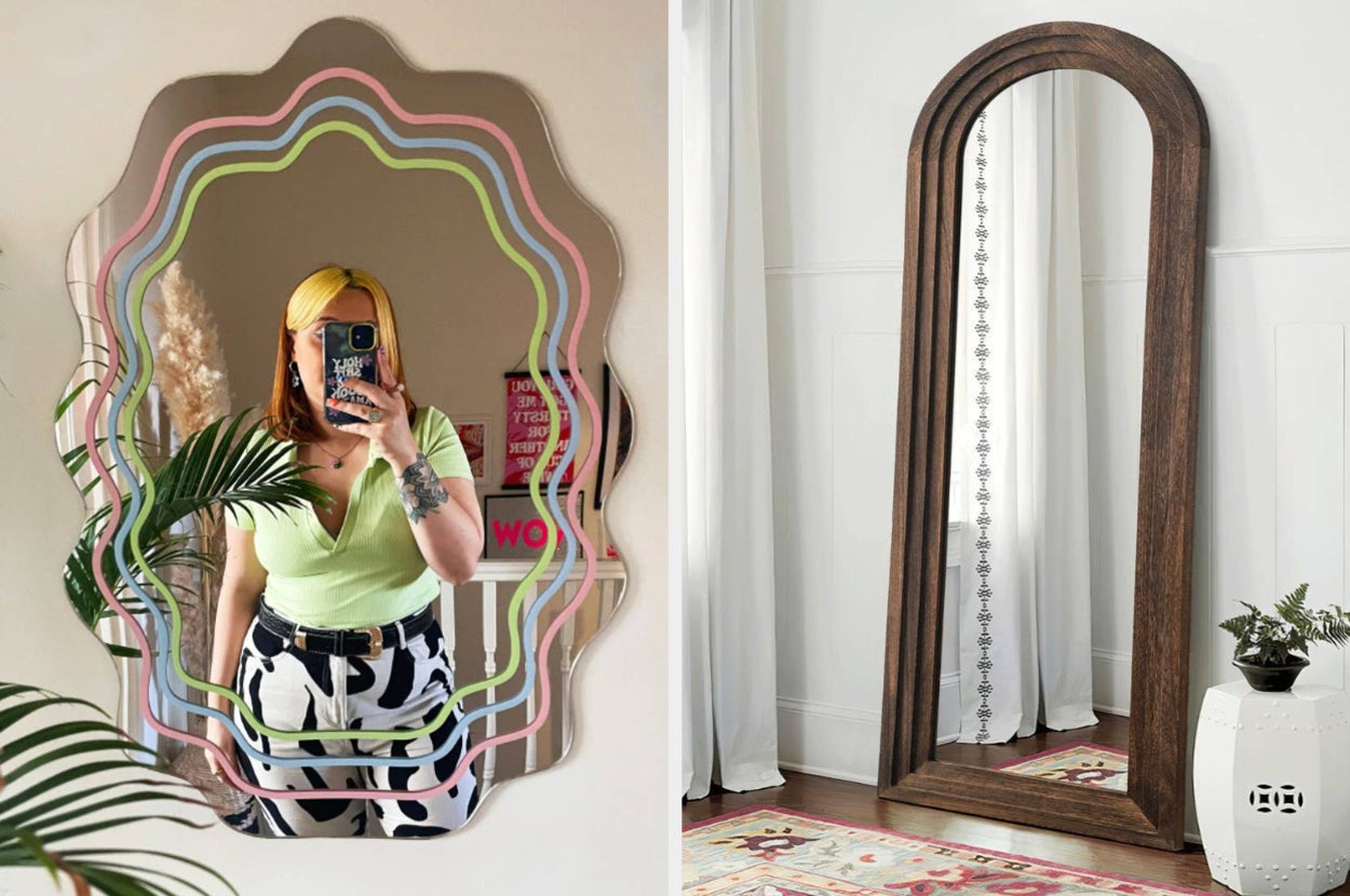 cool mirror frames